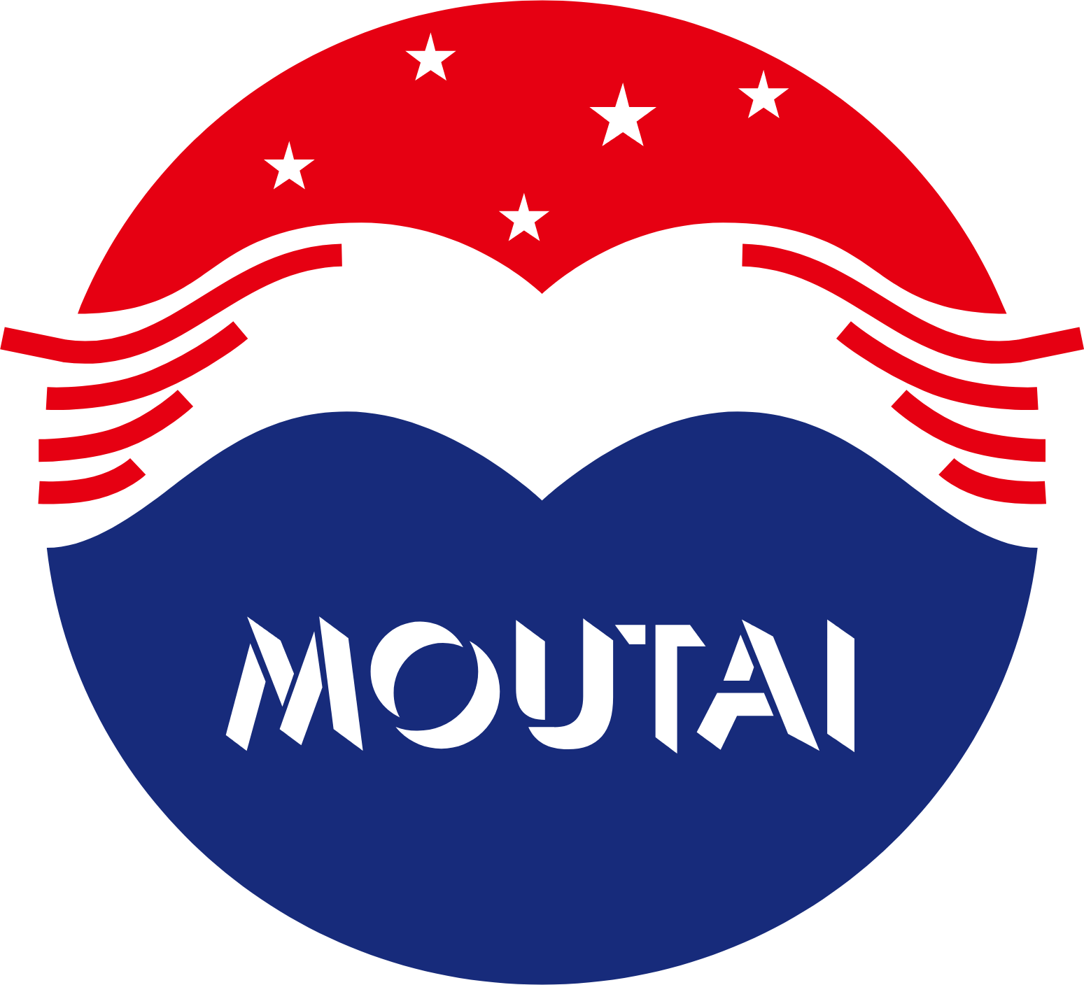 Kweichow Moutai logo in transparent PNG and vectorized SVG formats