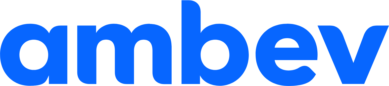 Ambev logo in transparent PNG and vectorized SVG formats
