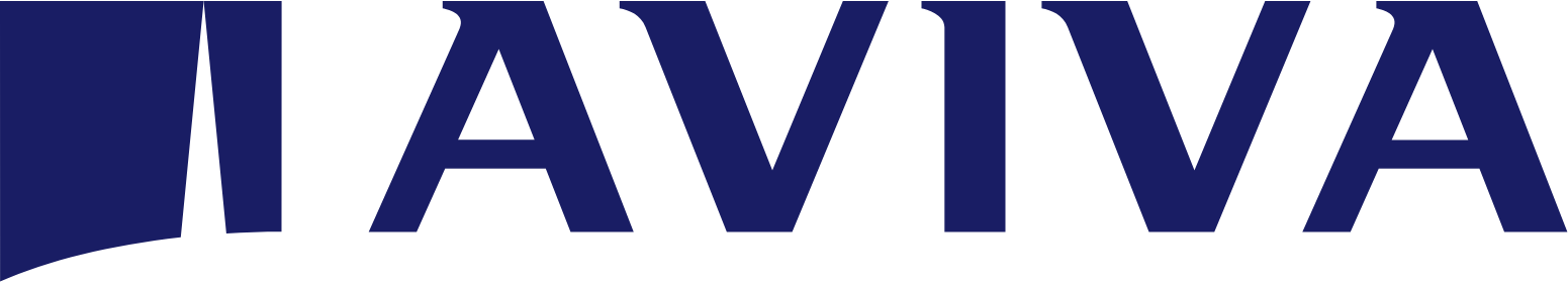 Aviva logo in transparent PNG and vectorized SVG formats