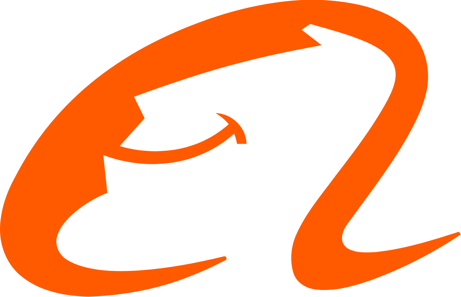 Alibaba logo in transparent PNG and vectorized SVG formats