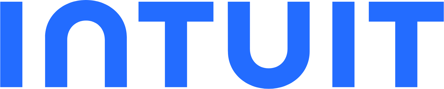 Intuit logo in transparent PNG and vectorized SVG formats