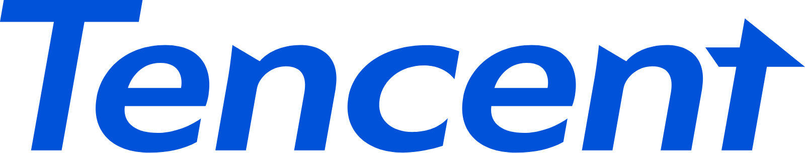 Tencent logo in transparent PNG and vectorized SVG formats