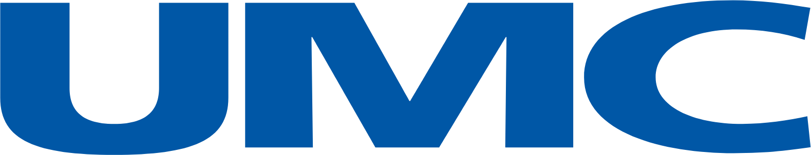 United Microelectronics logo in transparent PNG and vectorized SVG formats